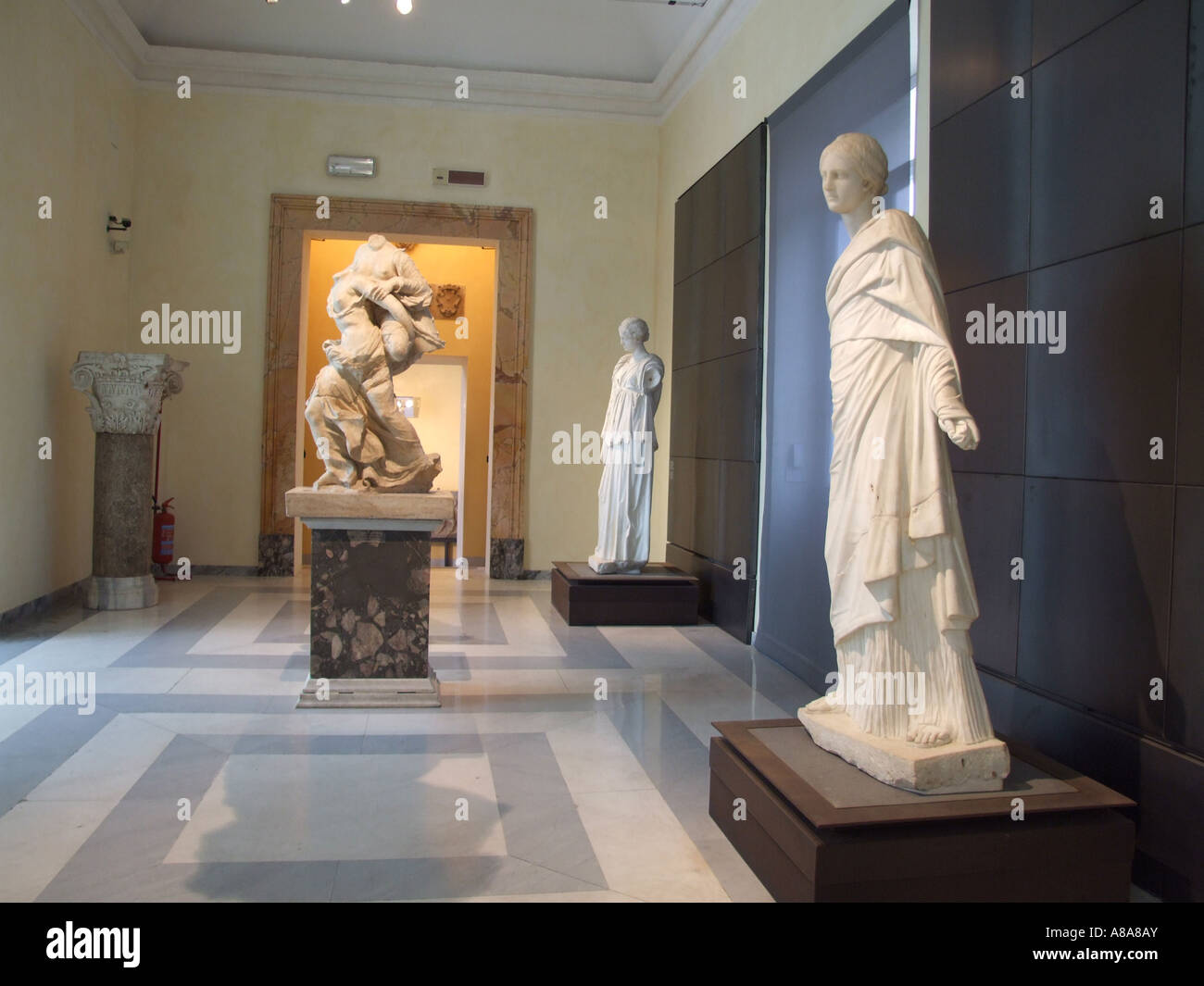 statue at the musei capitolini museum in rome Stock Photo - Alamy