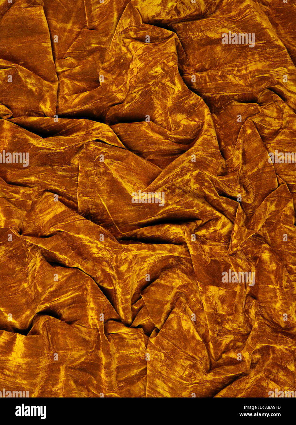 GOLD VELVET FABRIC BACKGROUND Stock Photo - Alamy