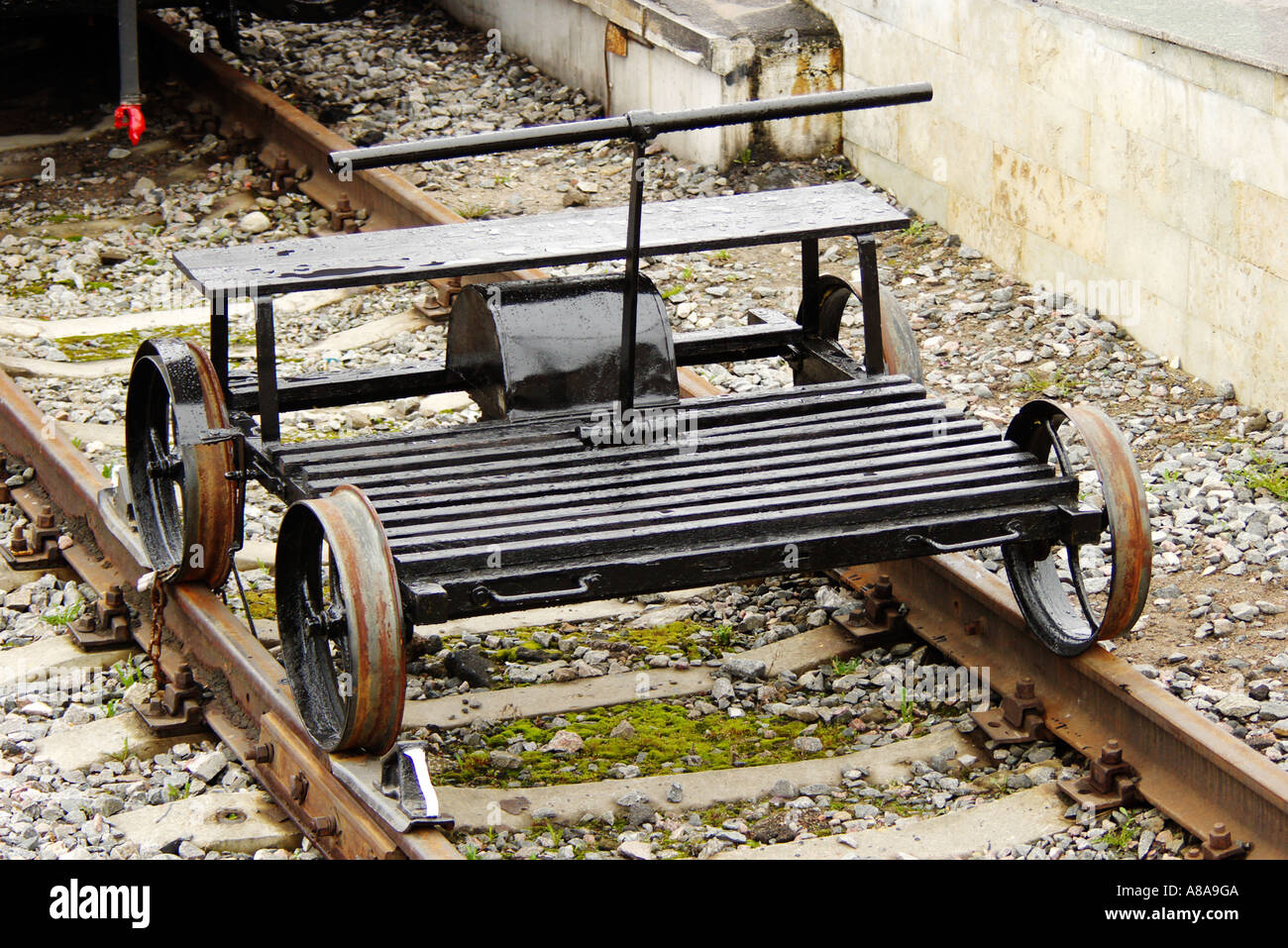 Railroad hand car hi-res stock photography and images - Alamy