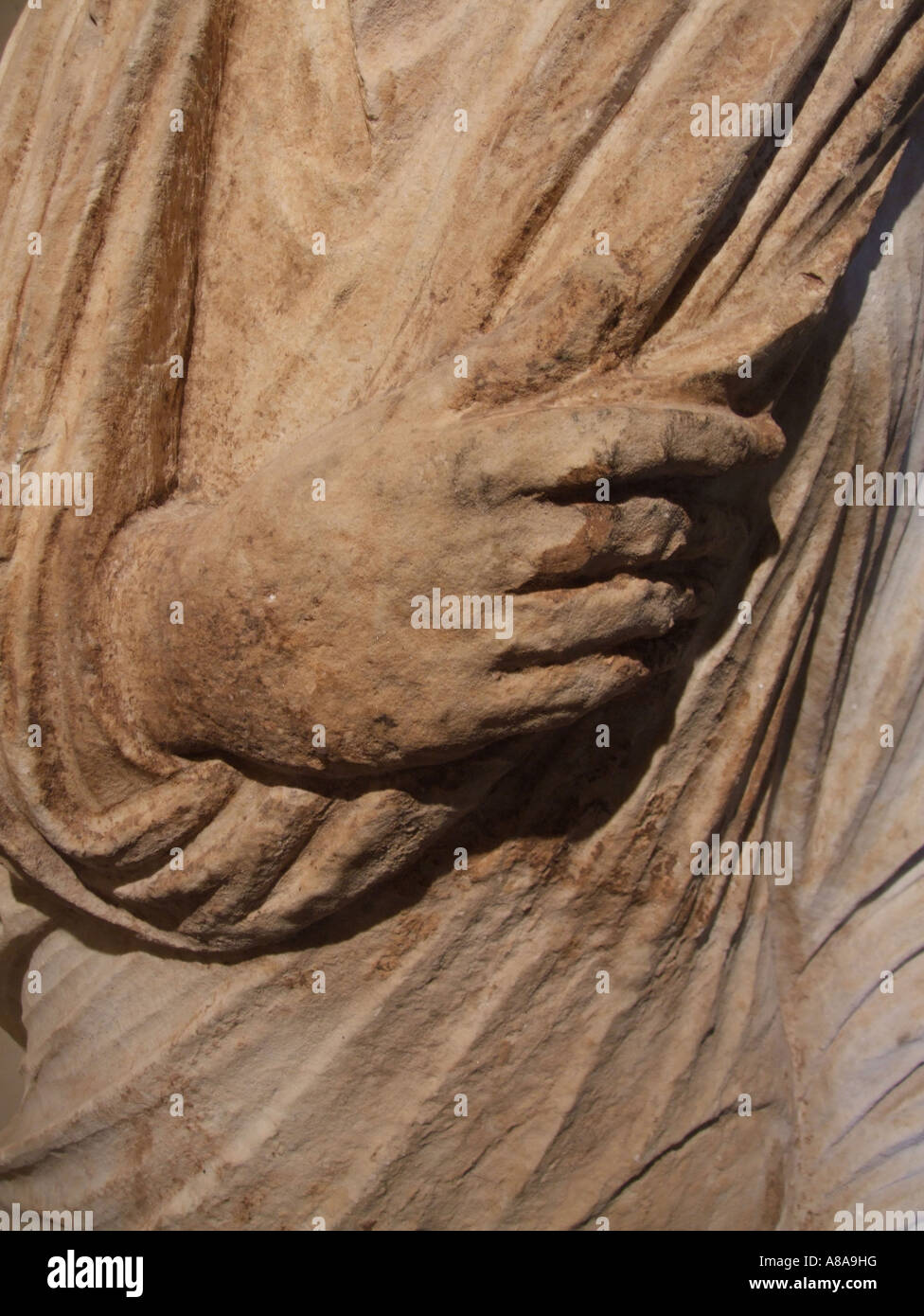 close up of hand on statue in museum rome italy Stock Photo - Alamy