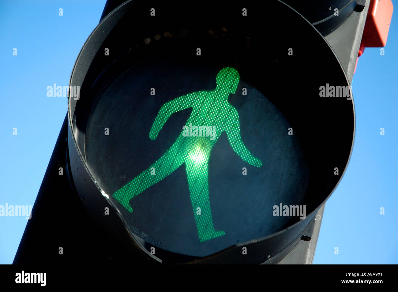 Traffic Light Green Man Uk Stock Photos & Traffic Light Green Man Uk ...