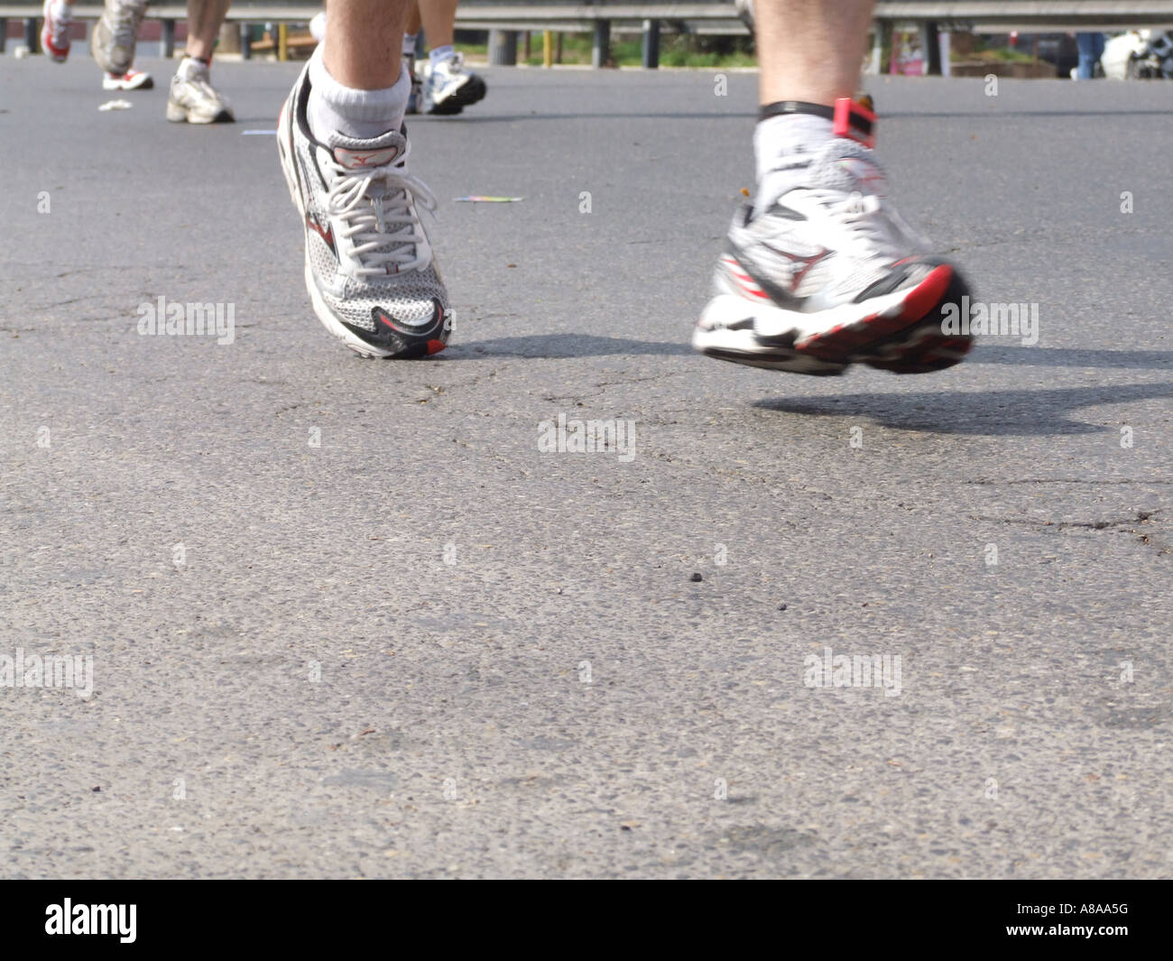 road runners in race Stock Photo - Alamy