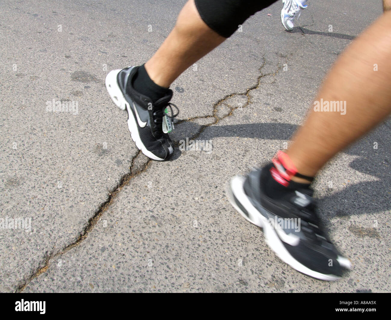 road runners in race Stock Photo - Alamy