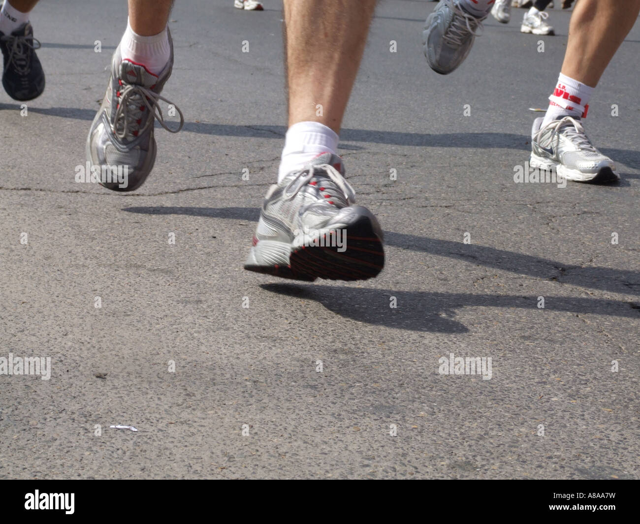 road runners in race Stock Photo - Alamy