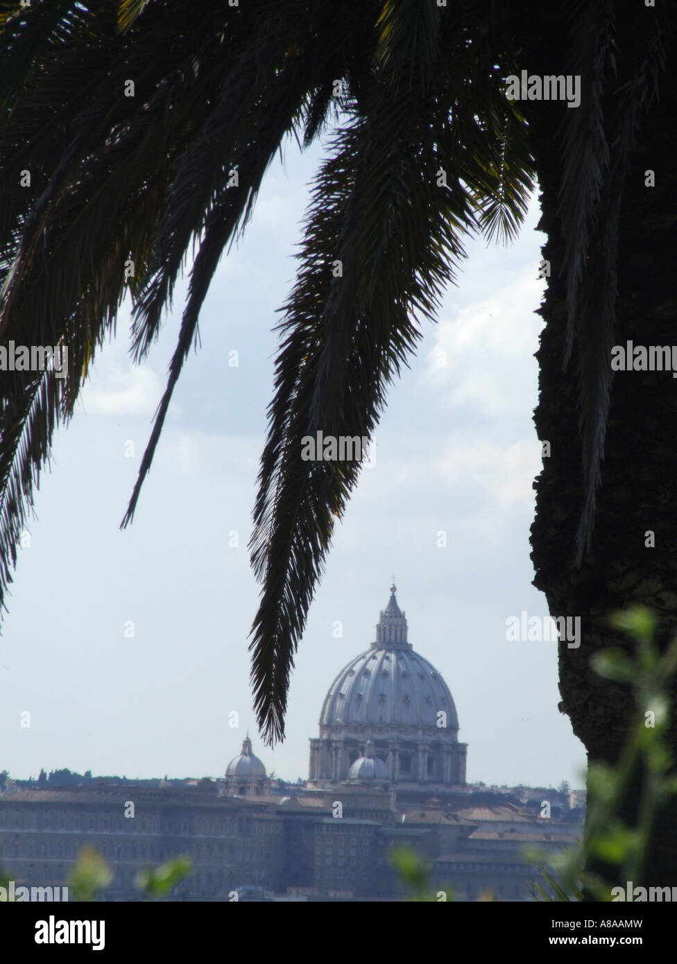 st peter's dome in rome Stock Photo - Alamy