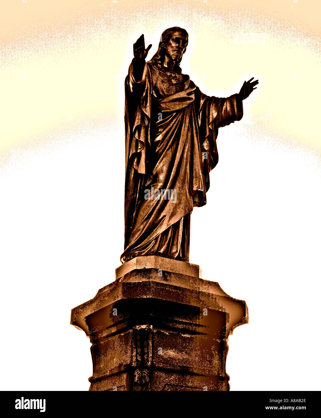 Statue of Jesus Stock Photo - Alamy