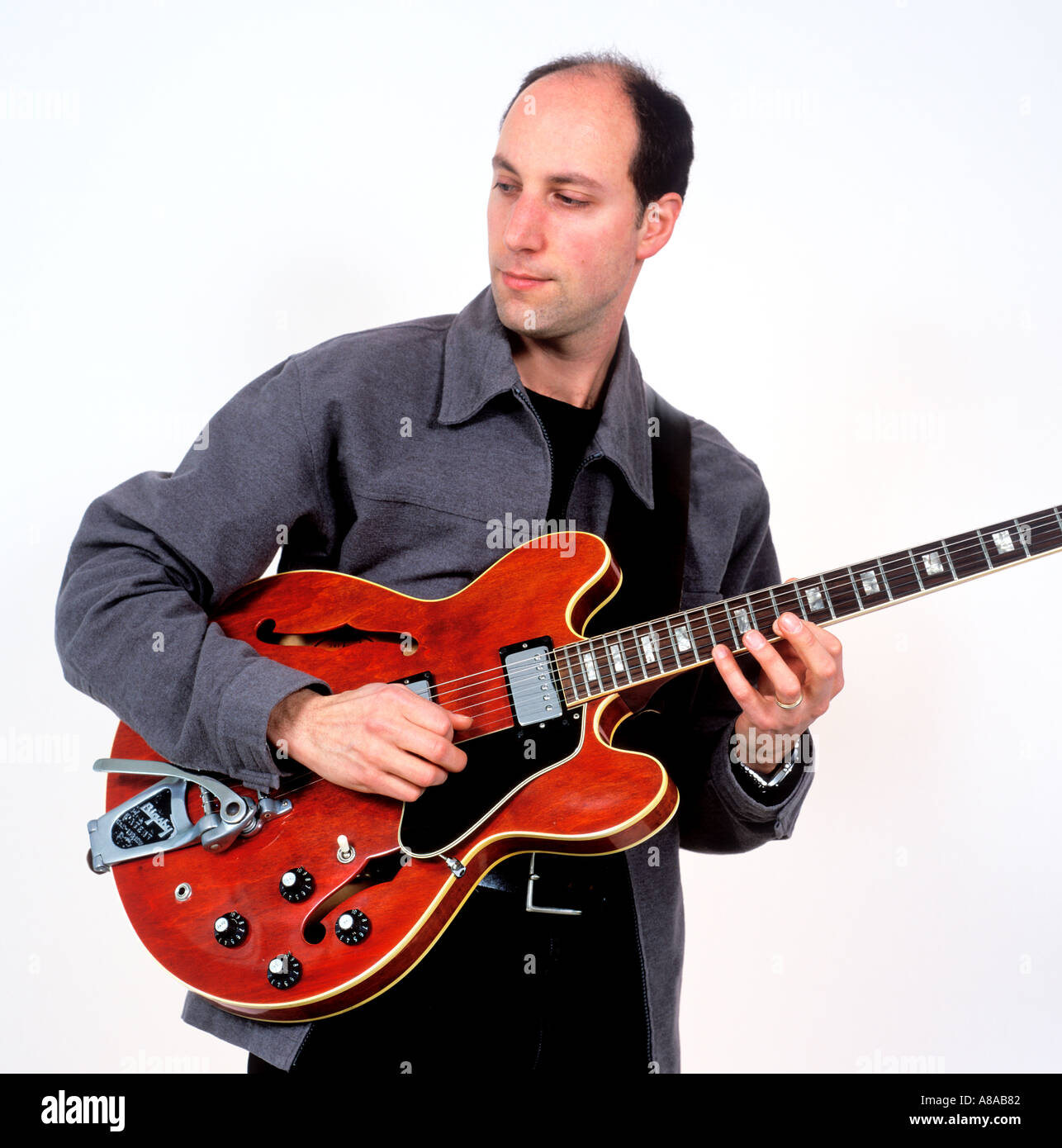 Gibson guitar player hi-res stock photography and images - Alamy