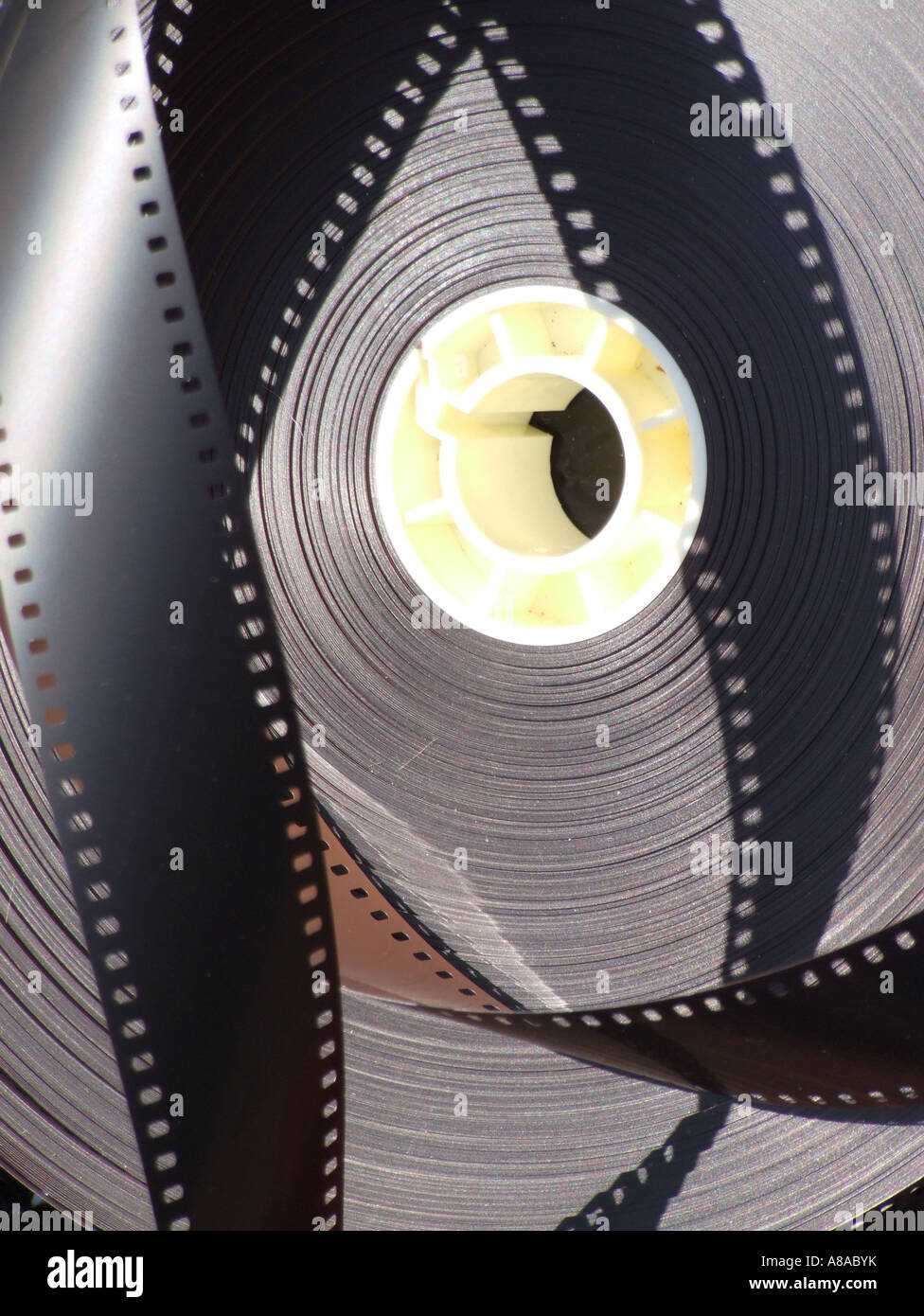 Old film projector shadow hi-res stock photography and images - Alamy