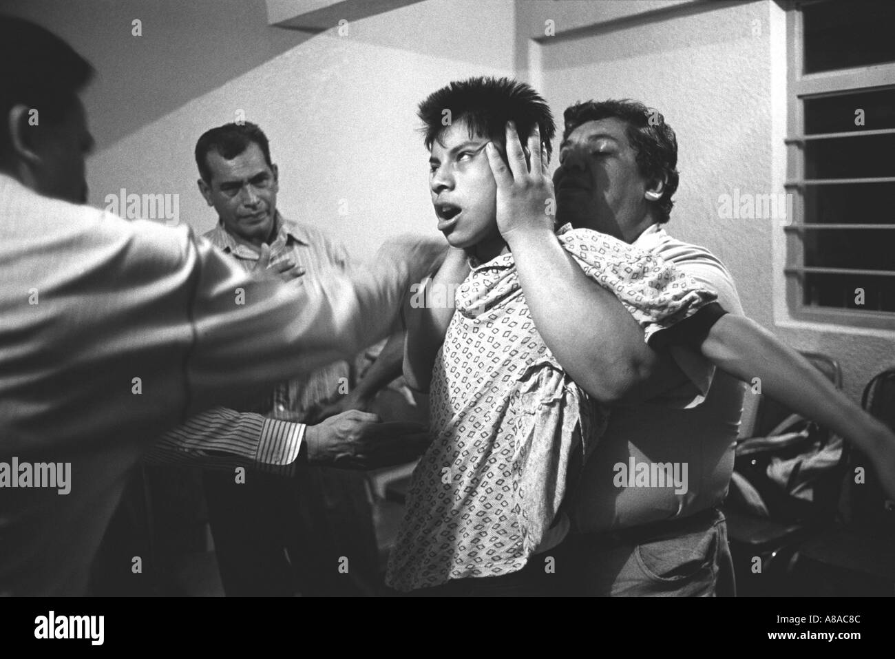 Exorcism Black and White Stock Photos & Images - Alamy