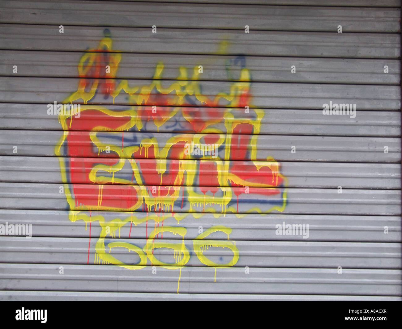 666 Graffiti High Resolution Stock Photography and Images - Alamy