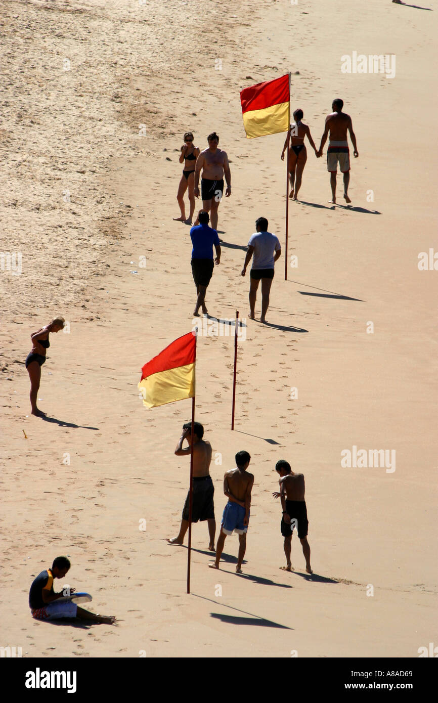 Life saving flags hi-res stock photography and images - Alamy