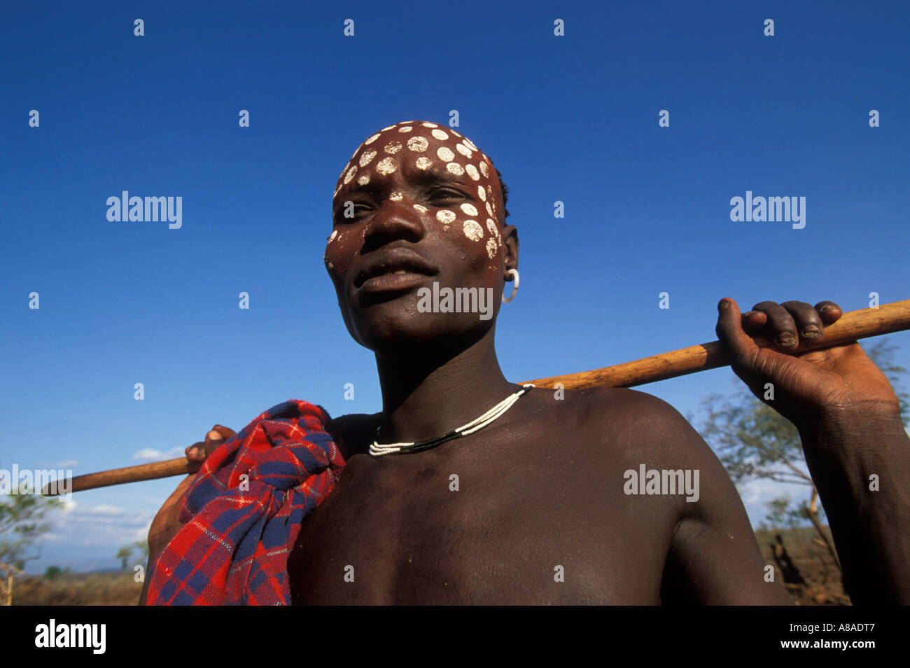Portrait mursi man mursi tribal hi-res stock photography and images - Alamy