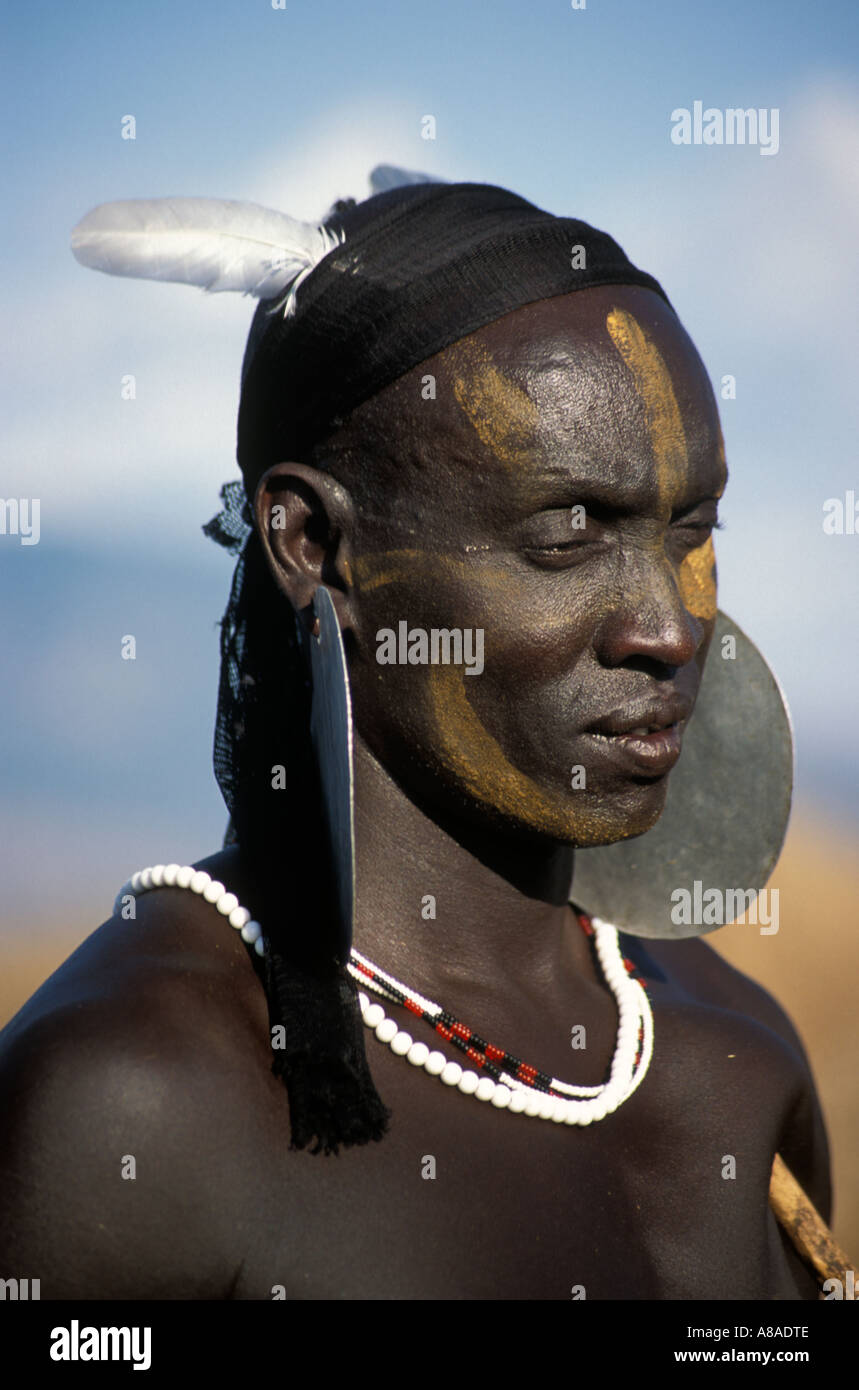 Portrait mursi man mursi tribal hi-res stock photography and images - Alamy