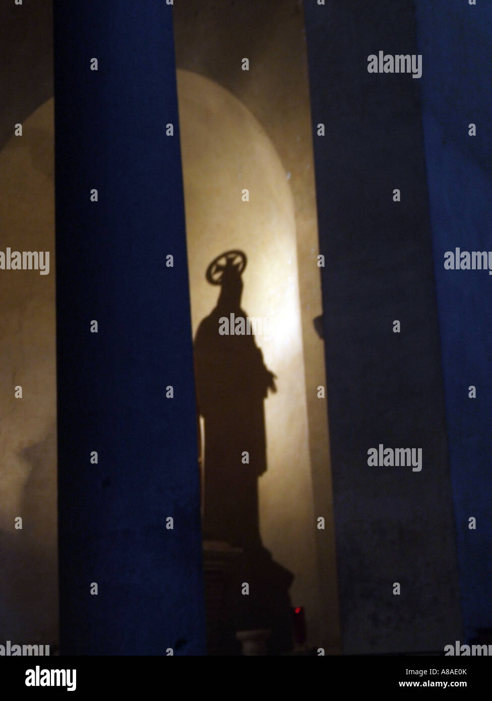 jesus christ statue in church in rome Stock Photo - Alamy