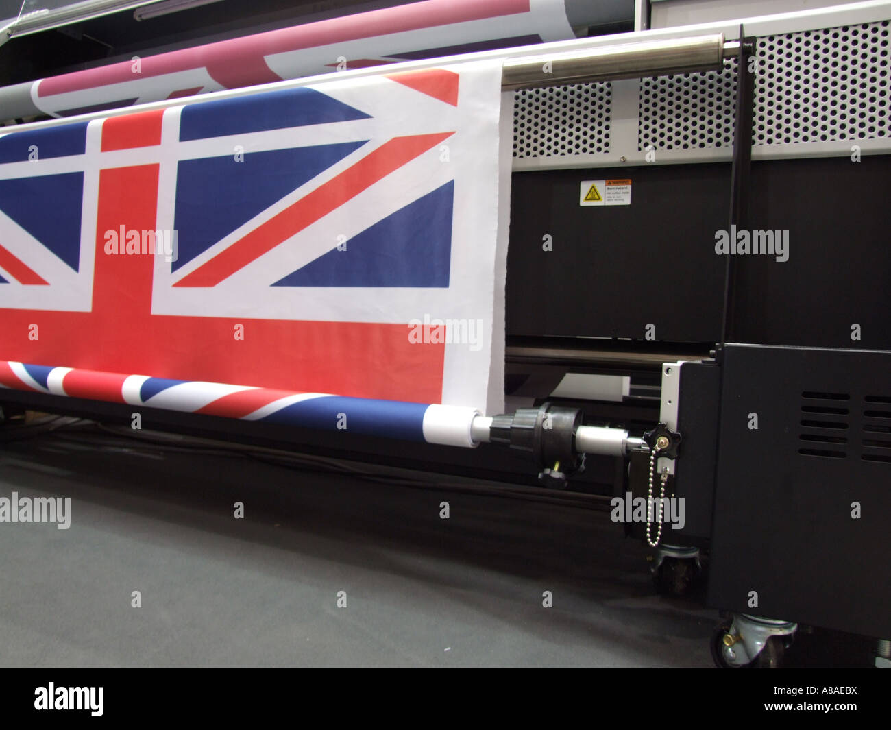 industrial printer in action Stock Photo - Alamy