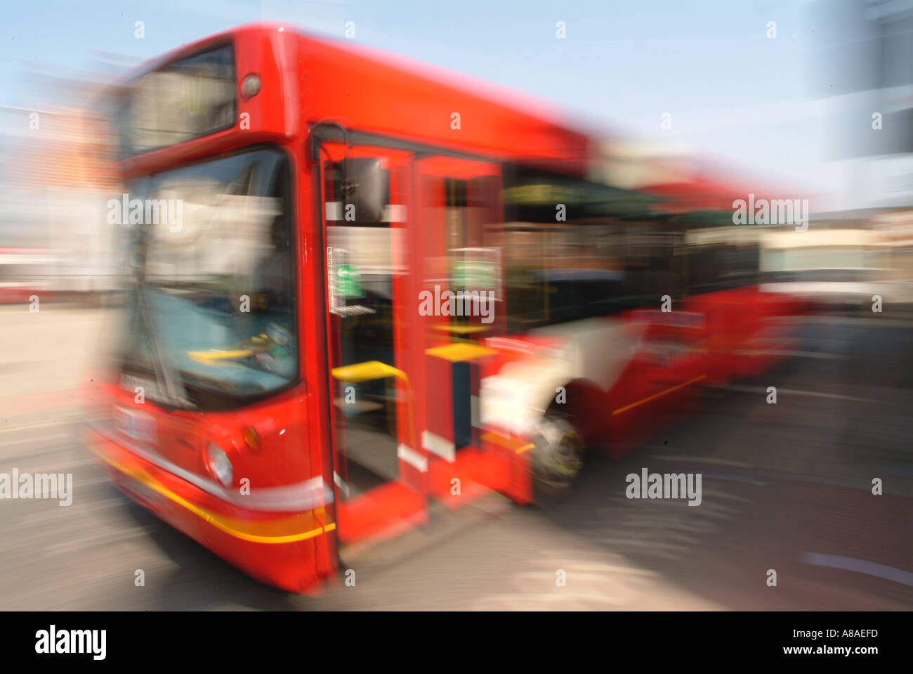 Moving bus stop advert hi-res stock photography and images - Alamy