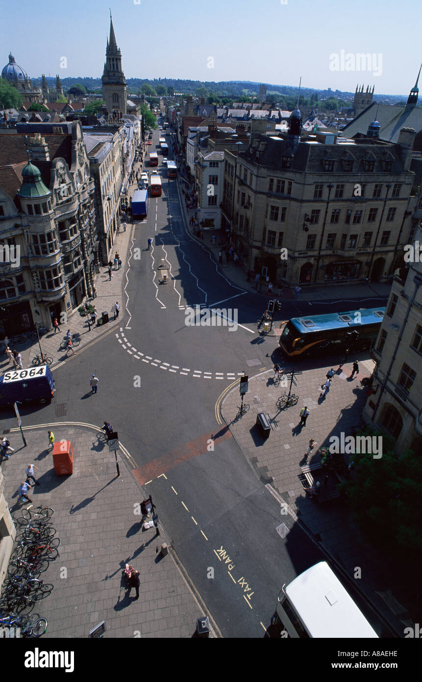 View over oxford Stock Photo - Alamy