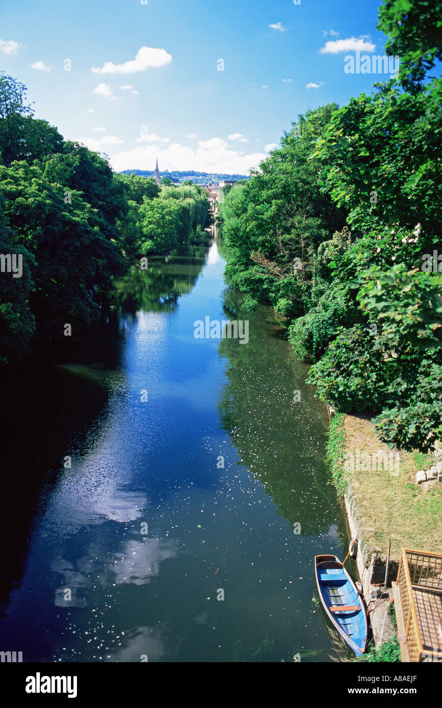 View of river in bath Stock Photo - Alamy