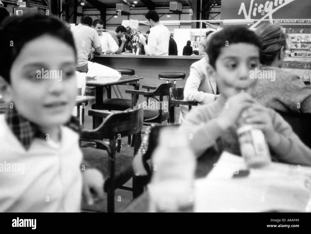 two boys enjoy drinking in a coffee beirut lebanon the mood of duo ...