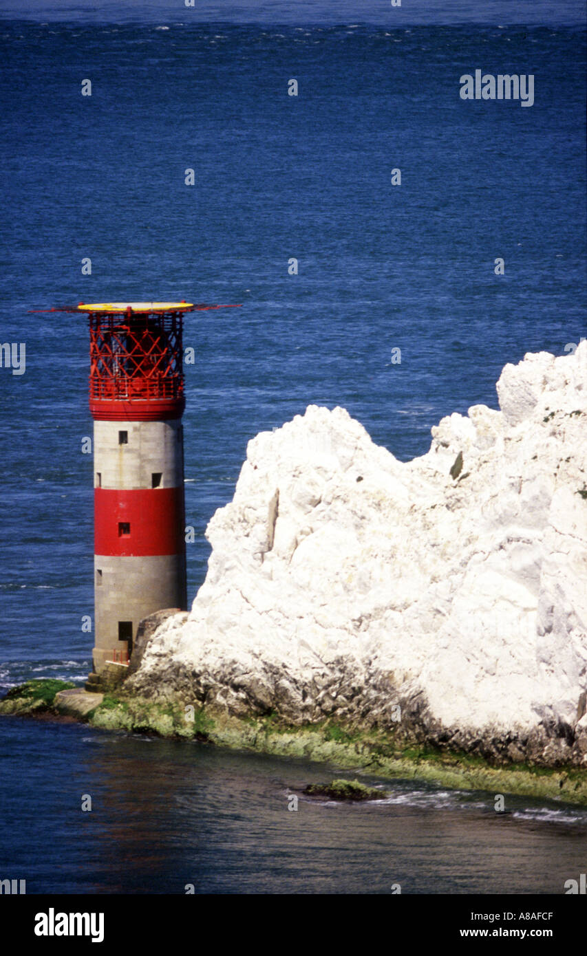 The Needles Light House Western Solent Isle of Wight England Great ...