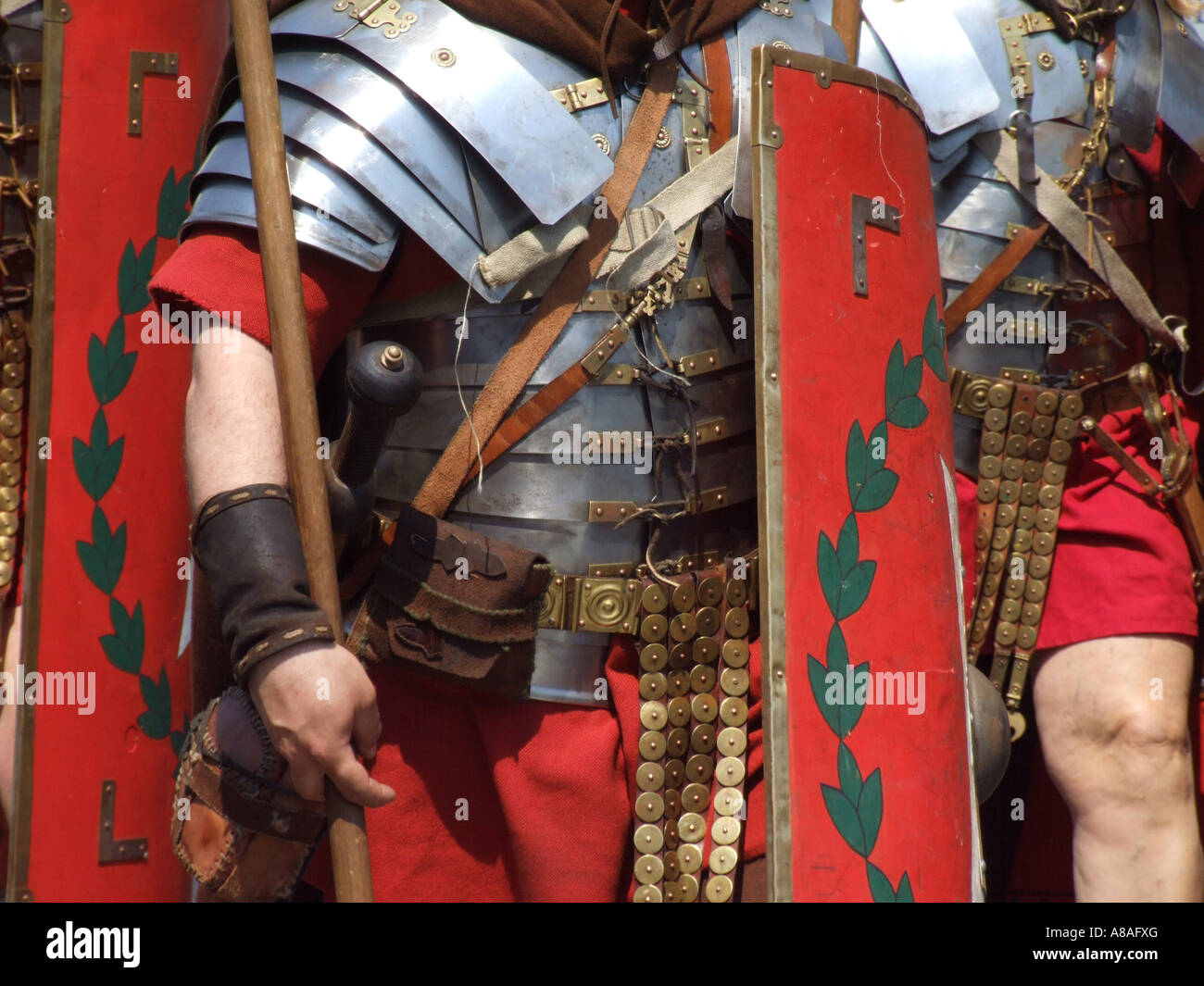Roman soldiers in a procession celebrating the birth of Rome italy ...
