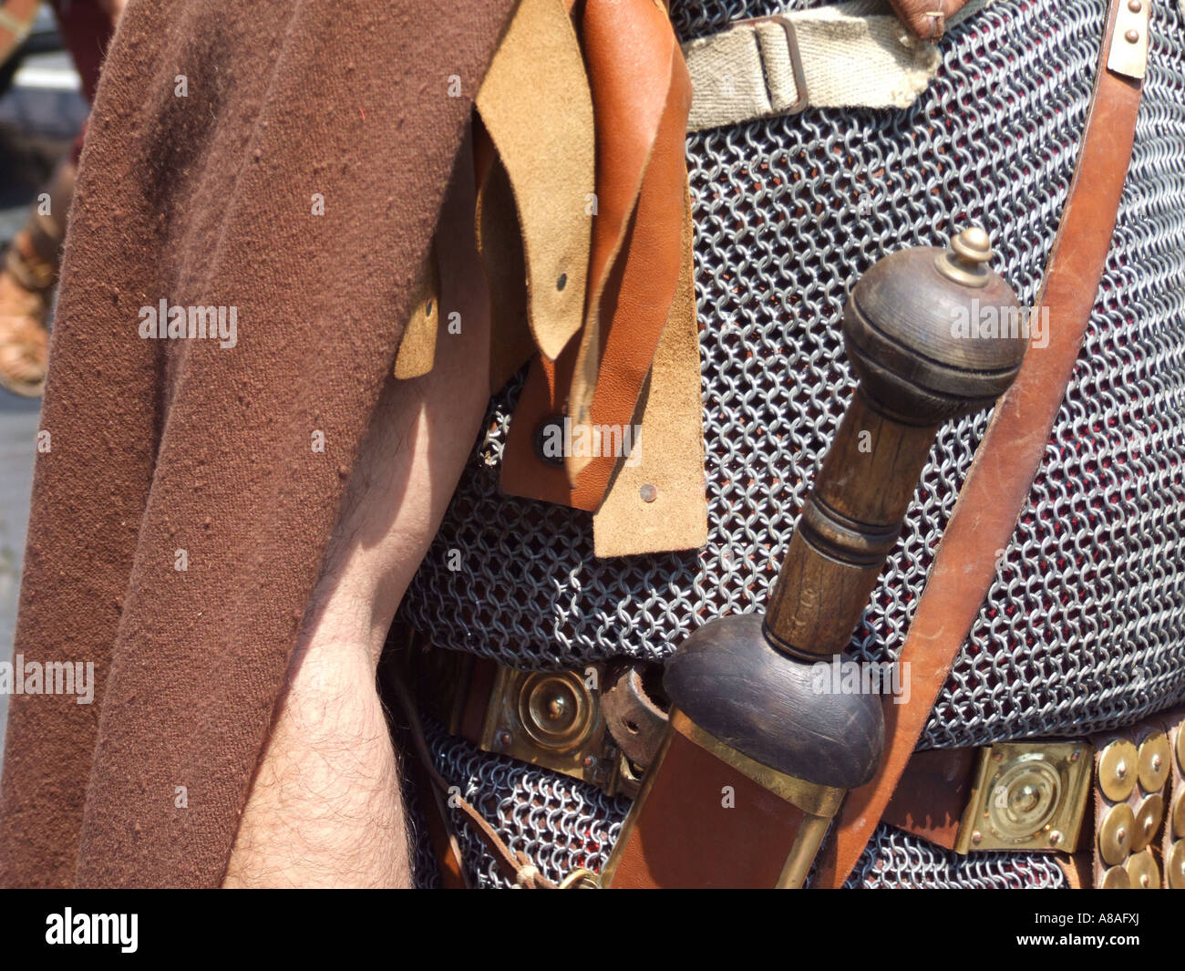 Roman soldiers in a procession celebrating the birth of Rome italy ...