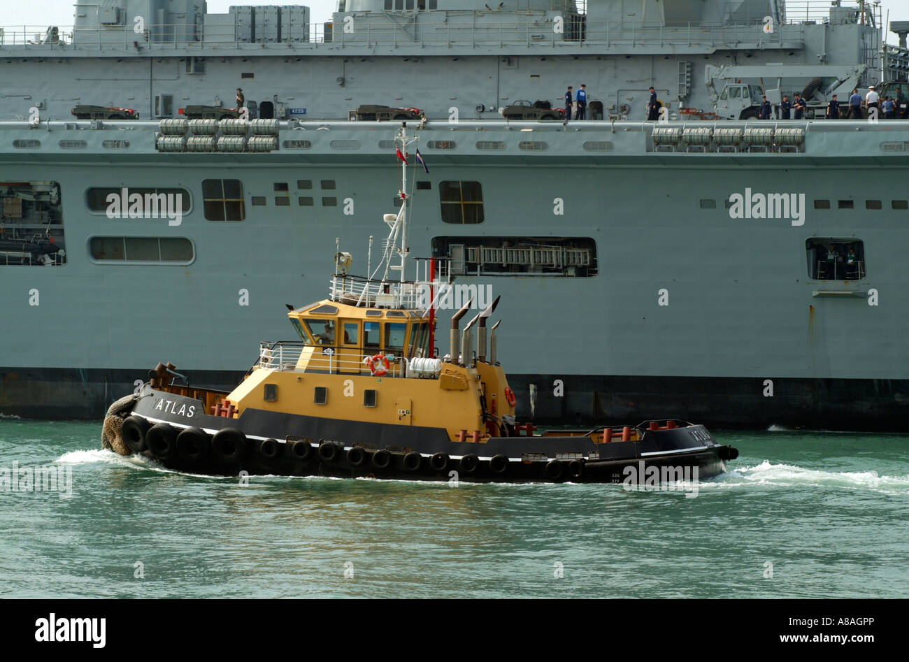 Hms atlas hi-res stock photography and images - Alamy