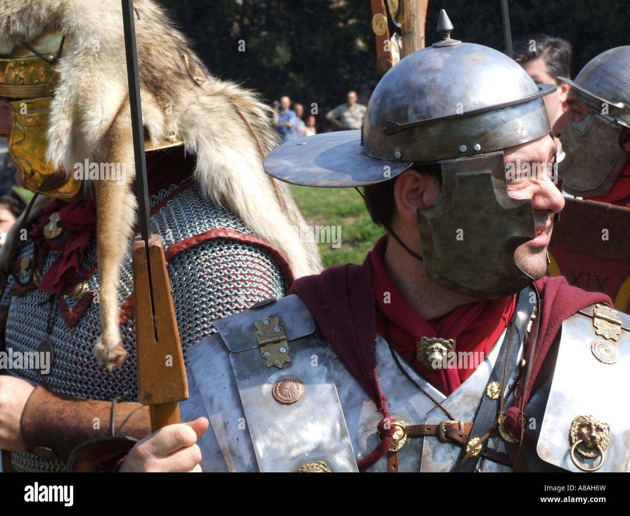 Wolf skin roman hi-res stock photography and images - Alamy