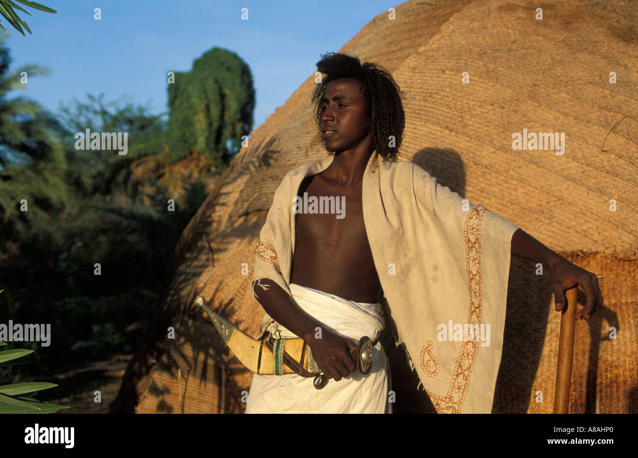 Afar tribe man danakil hi-res stock photography and images - Alamy