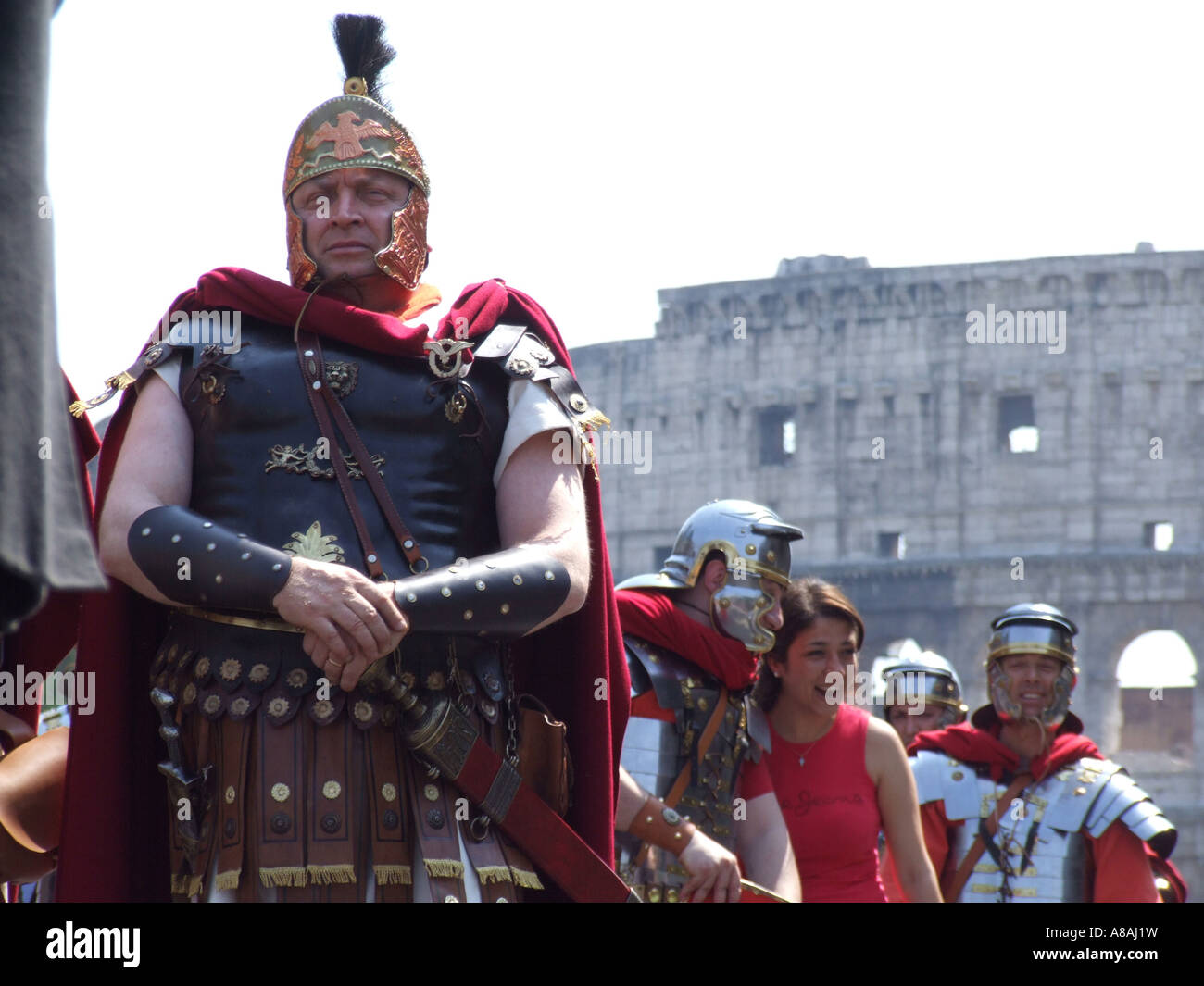 Roman army soldiers line hi-res stock photography and images - Alamy