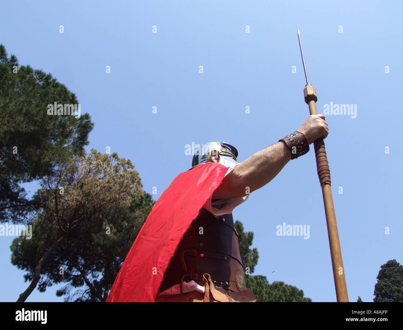 Roman soldiers in a procession celebrating the birth of Rome italy ...