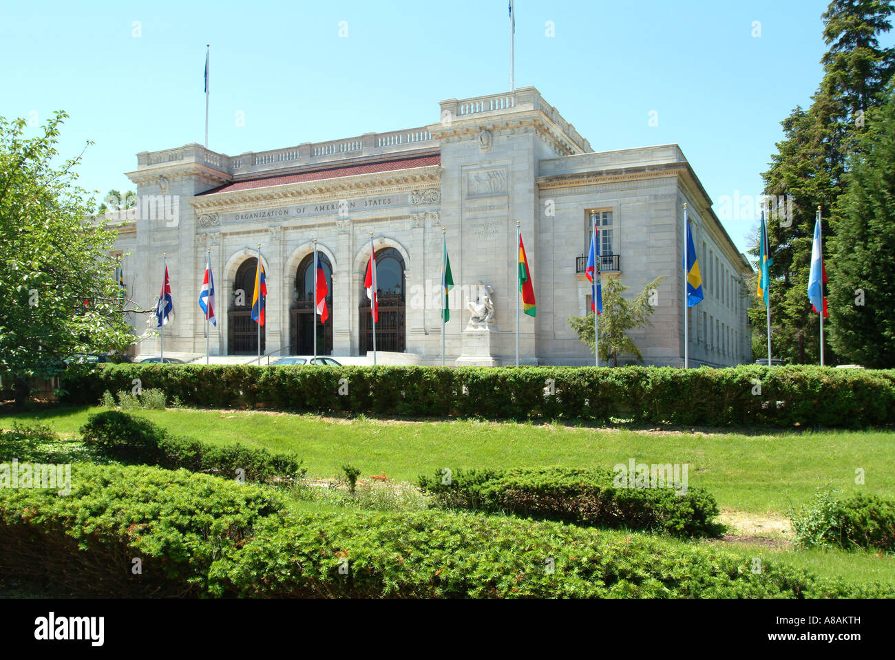 Organization american building oas building hi-res stock photography ...