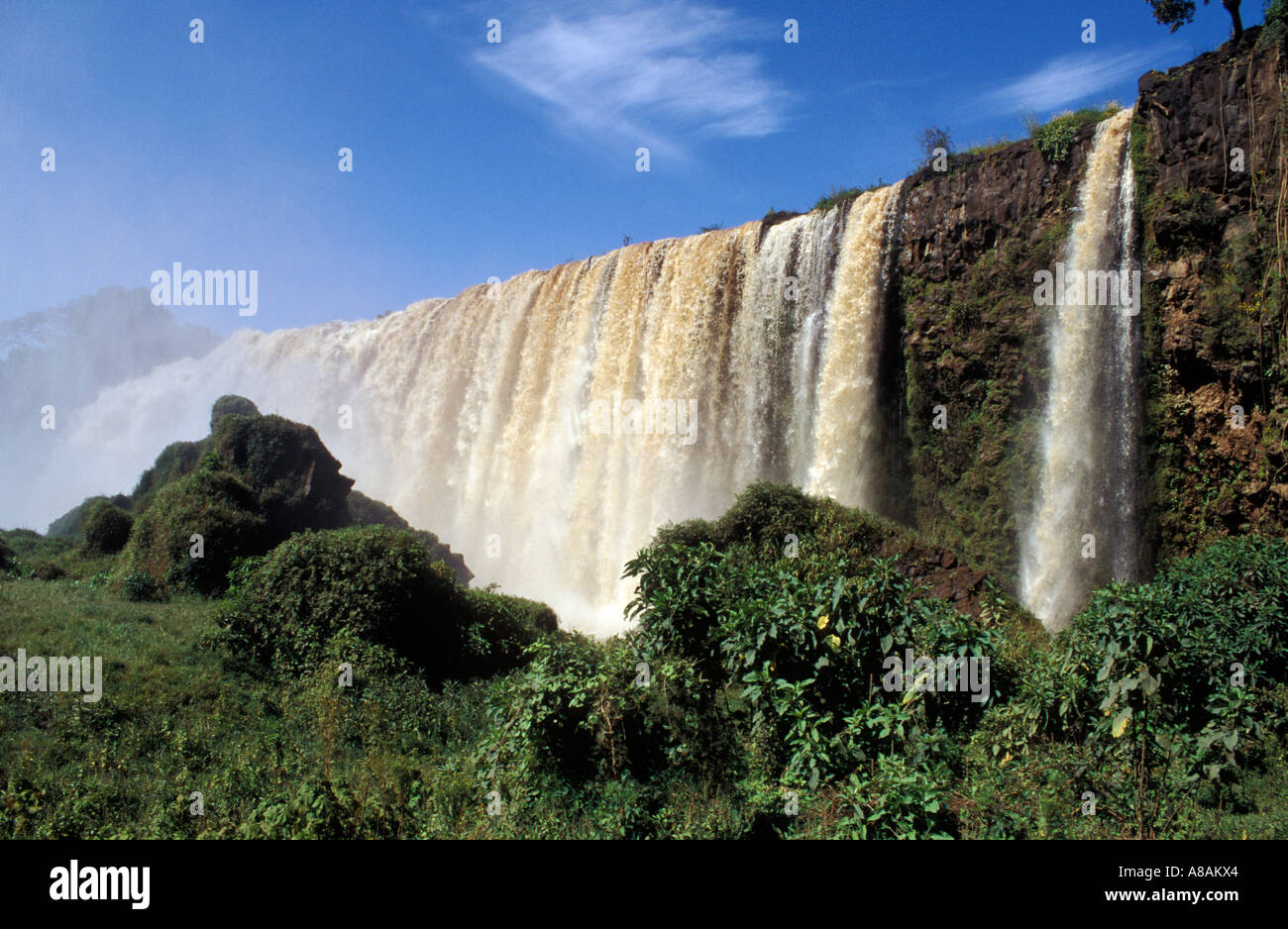 Blue Nile Falls, Ethiopia Stock Photo - Alamy