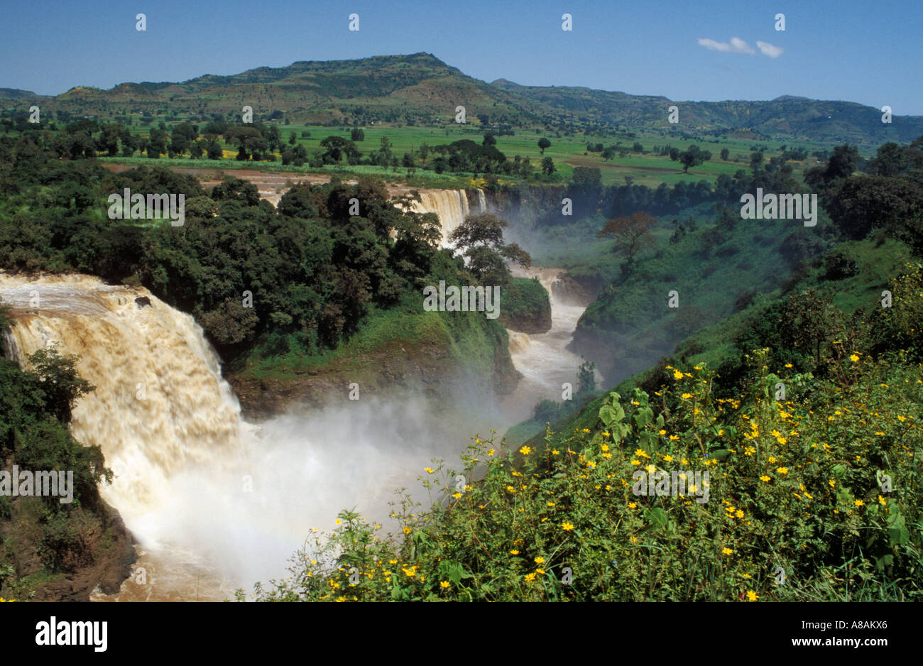 Blue Nile Falls, Ethiopia Stock Photo - Alamy