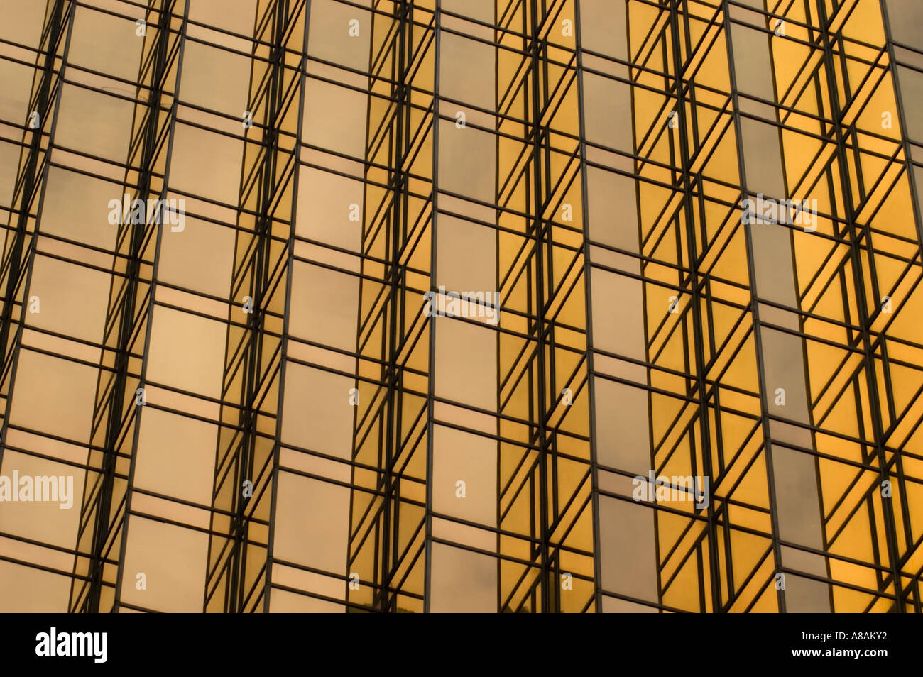 Gold Windows Hong Kong Stock Photo - Alamy