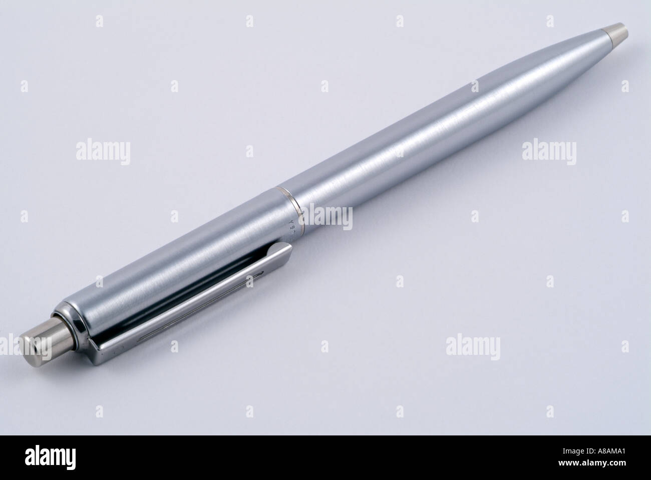 Pen on a White Background Stock Photo - Alamy