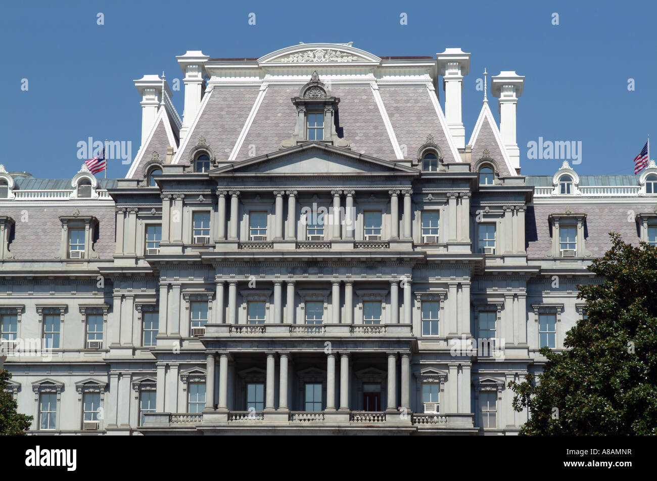 USA Washington DC Eisenhower Executive Office Building detail Stock ...