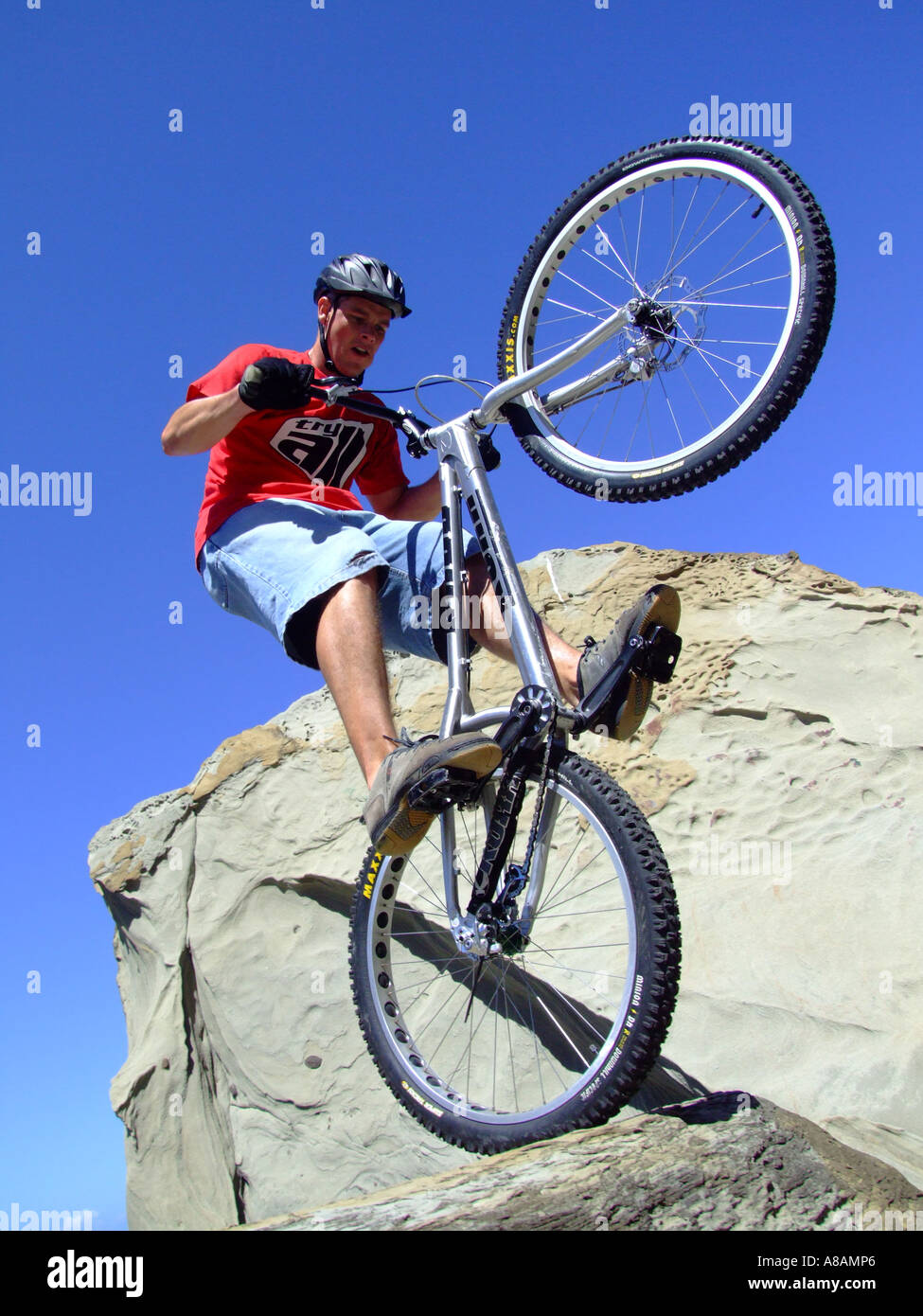 Trials bikes hi-res stock photography and images - Alamy