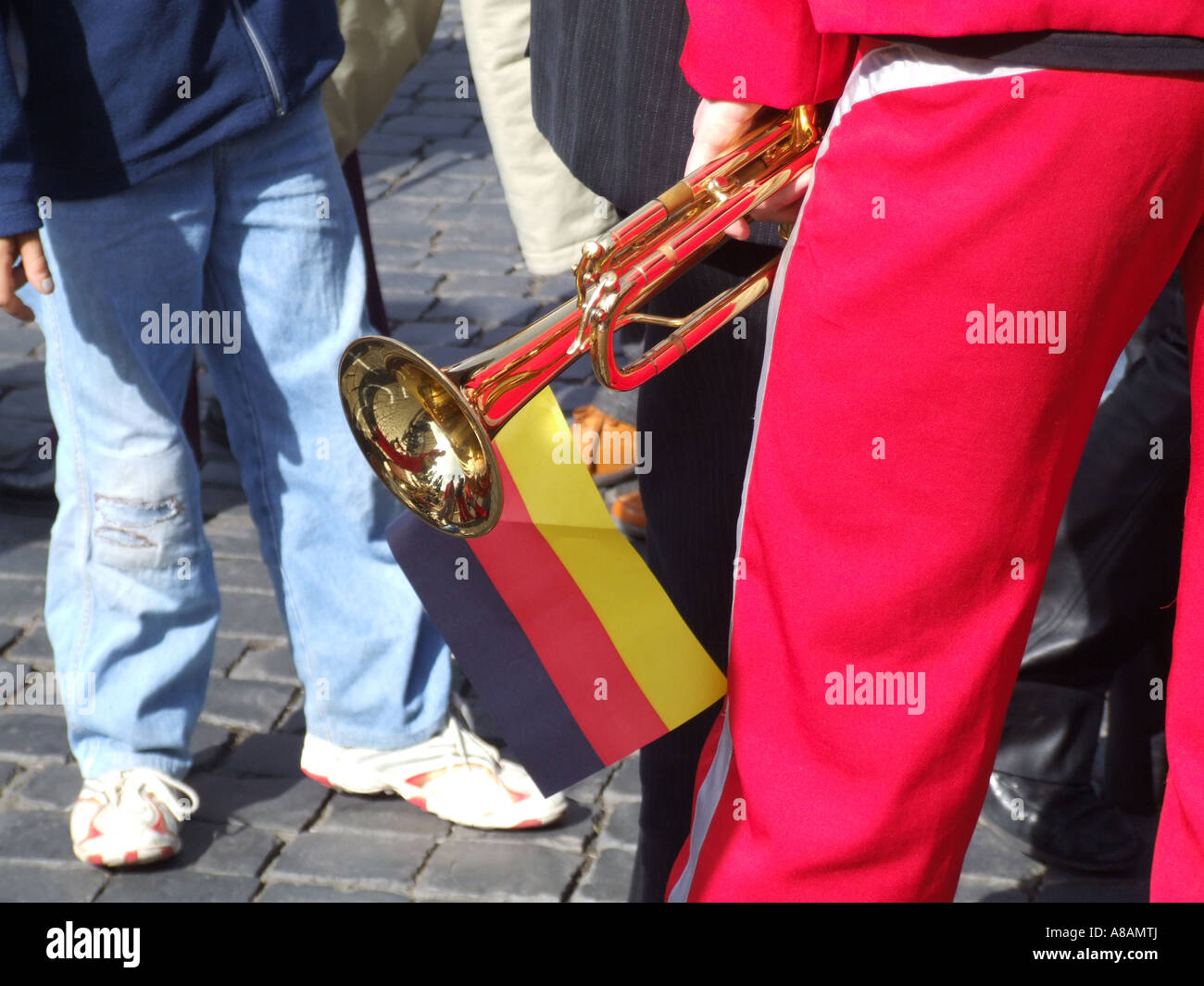 band member with german flag Stock Photo - Alamy