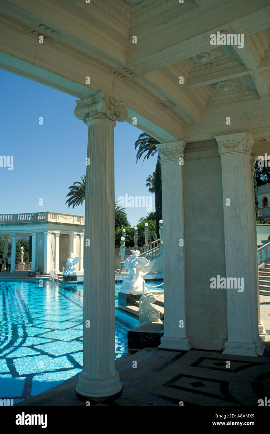 Roman style Neptune Pool Hearst Castle San Simeon State Historic Park ...