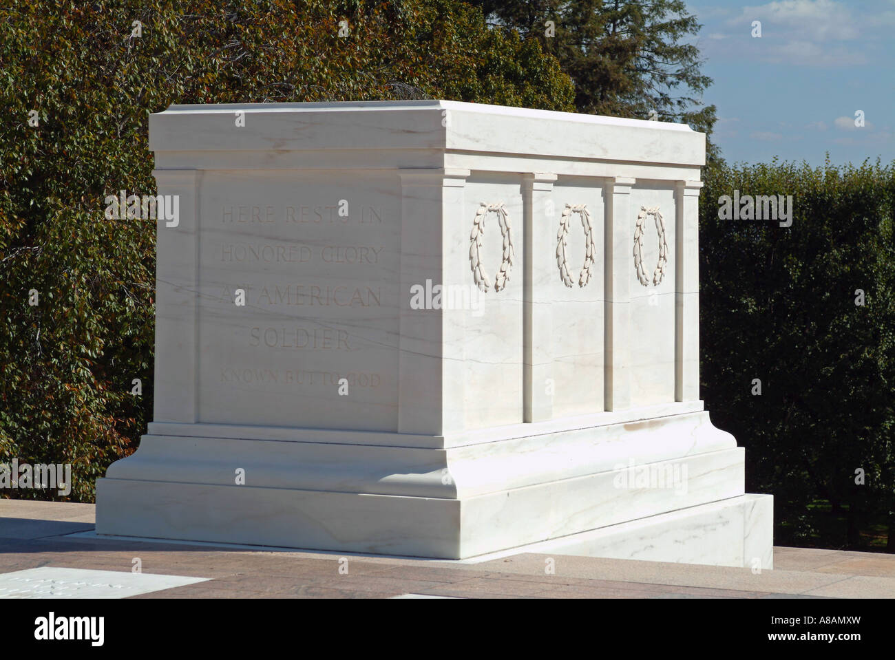 USA Washington DC Arlington Virginia National Cemetery Tomb of the ...