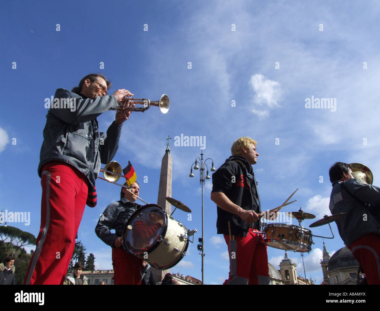 German band members playing hi-res stock photography and images - Alamy