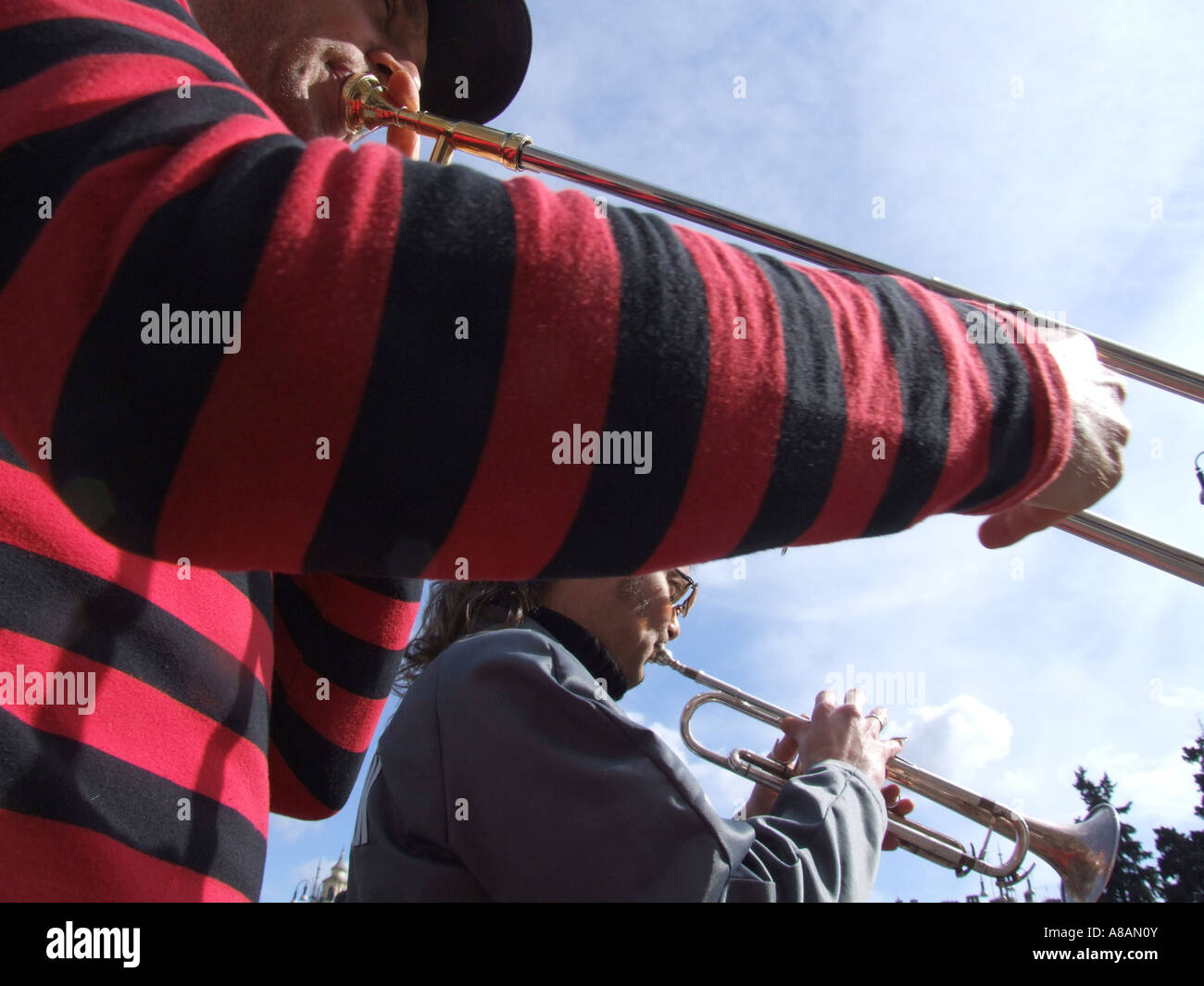 German band members playing hi-res stock photography and images - Alamy