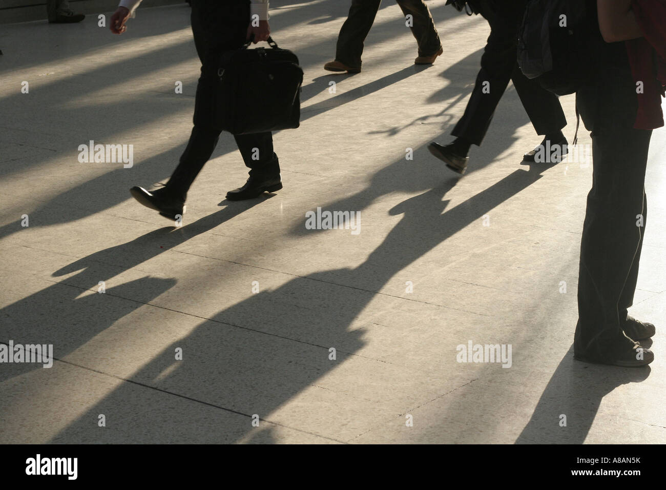 Waterloo station steps hi-res stock photography and images - Alamy