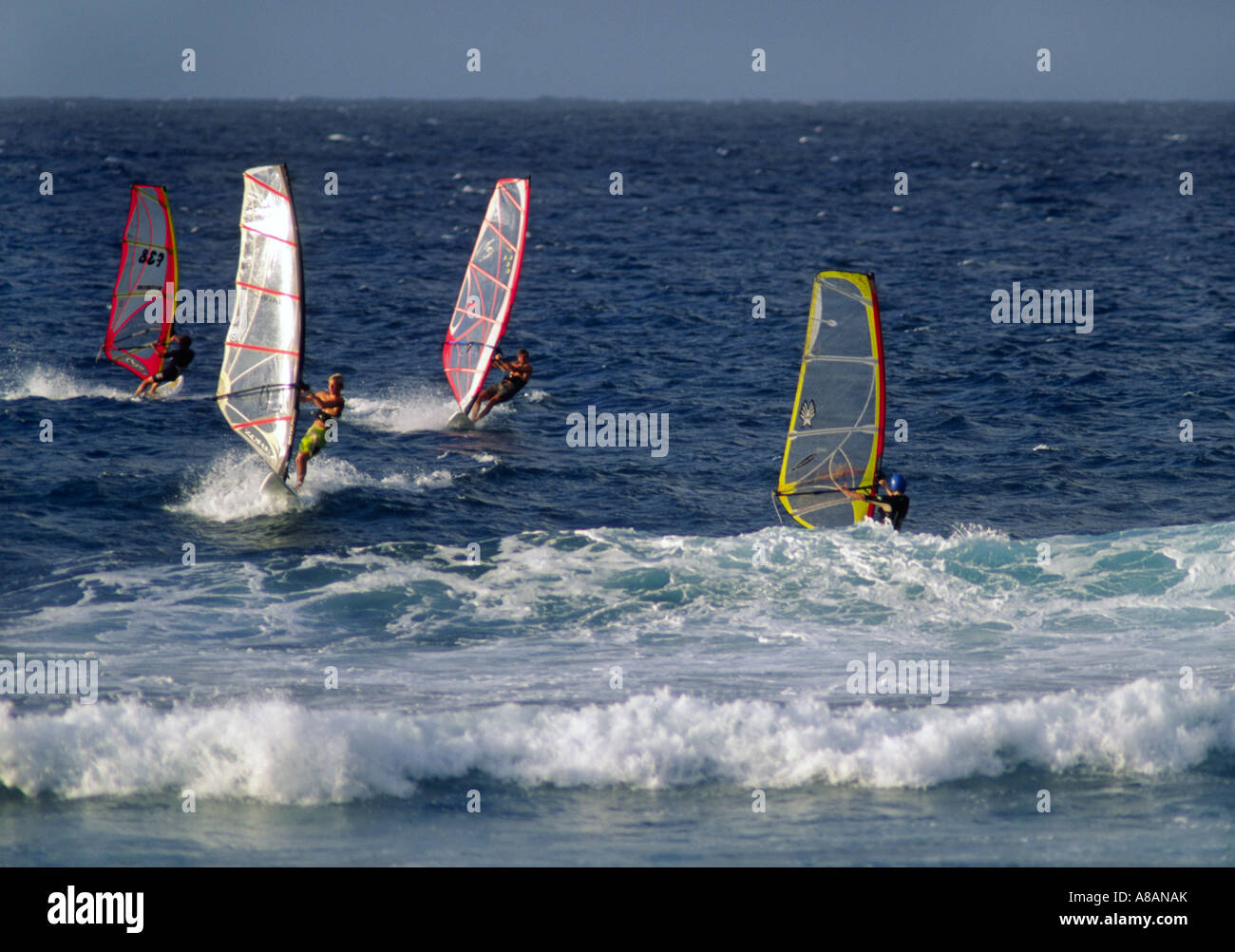 Maui hawaii windsurf hi-res stock photography and images - Alamy