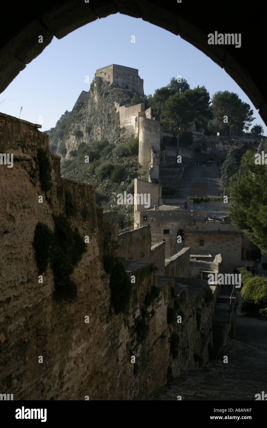 Xativa castle in Spain Stock Photo - Alamy