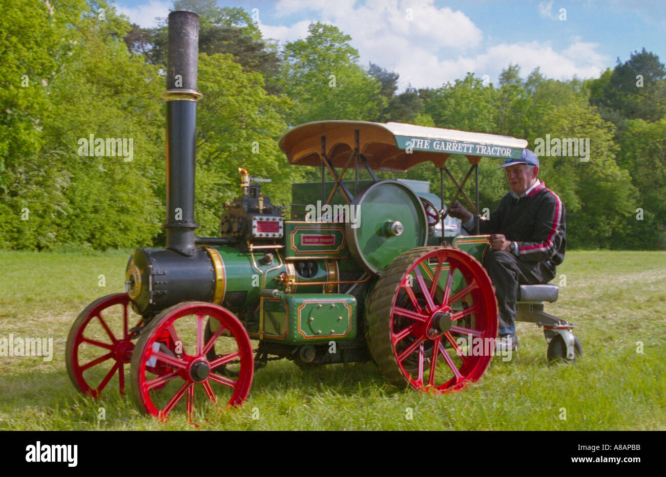 Garrett steam traction engine hi-res stock photography and images - Alamy