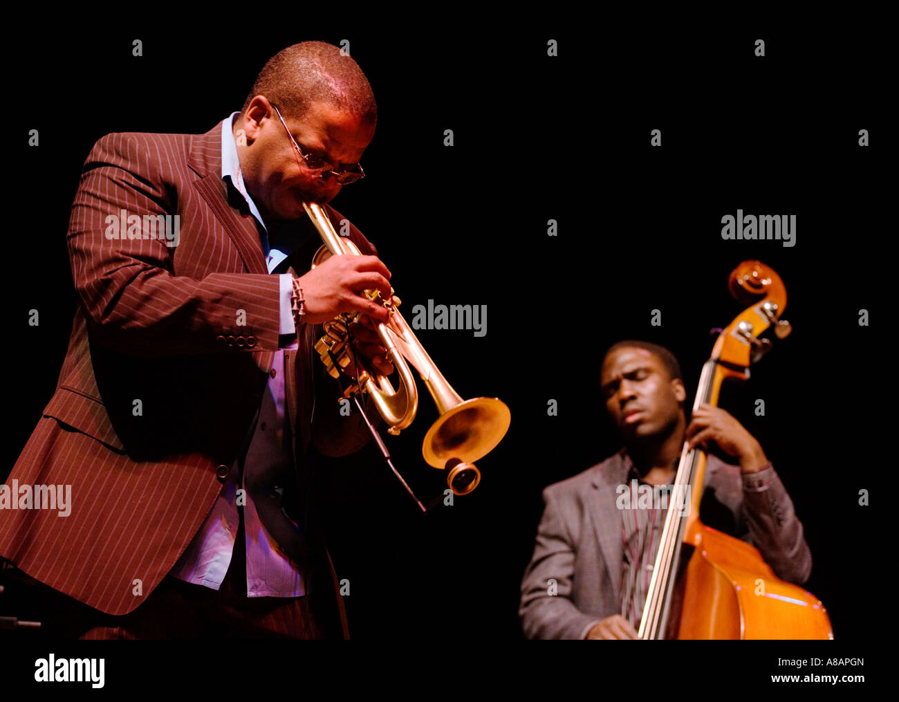 TERENCE BLANCHARD on TRUMPET performs with DERRICK HODGE at the NEW ...