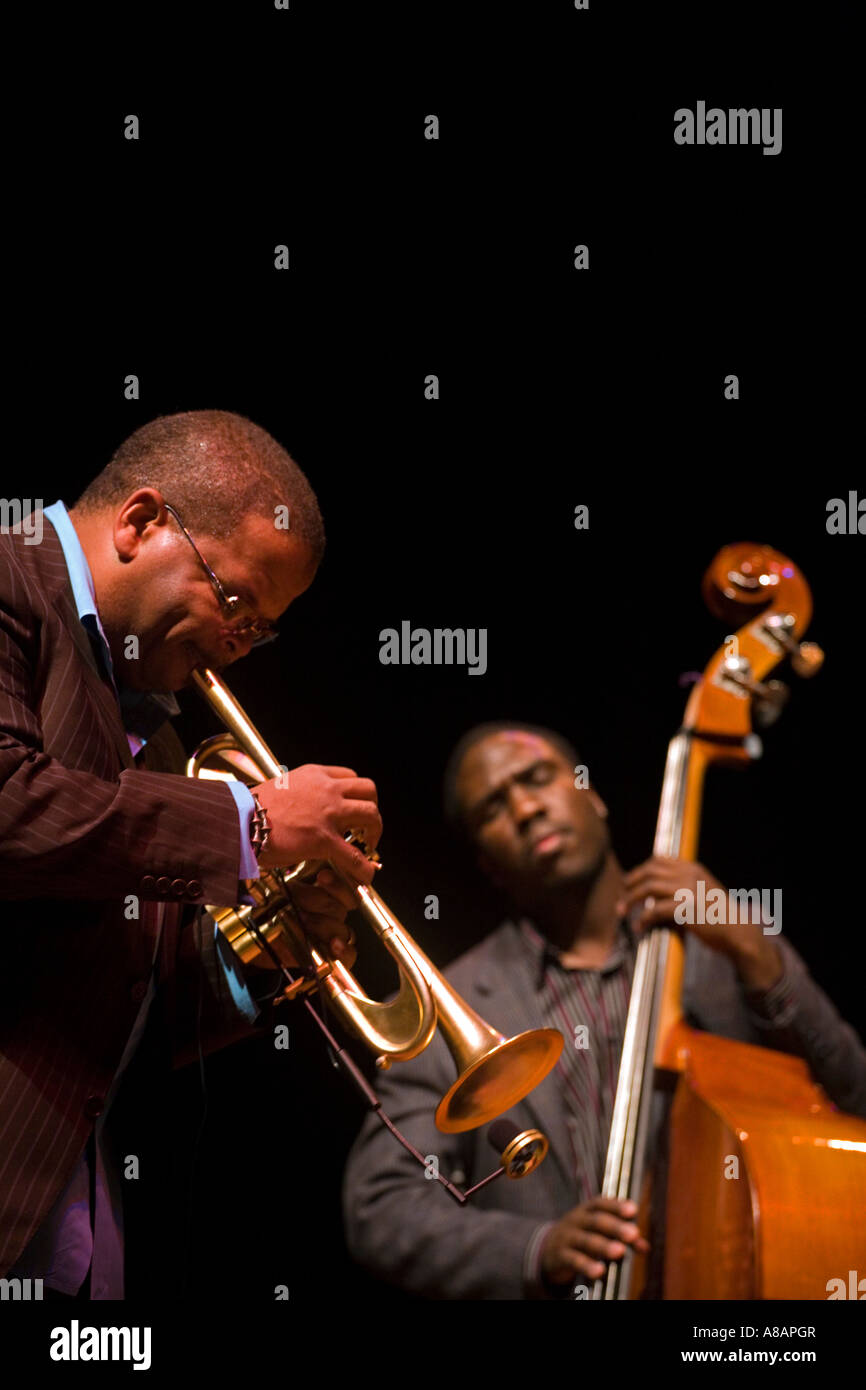 TERENCE BLANCHARD on TRUMPET performs with DERRICK HODGE at the NEW ...