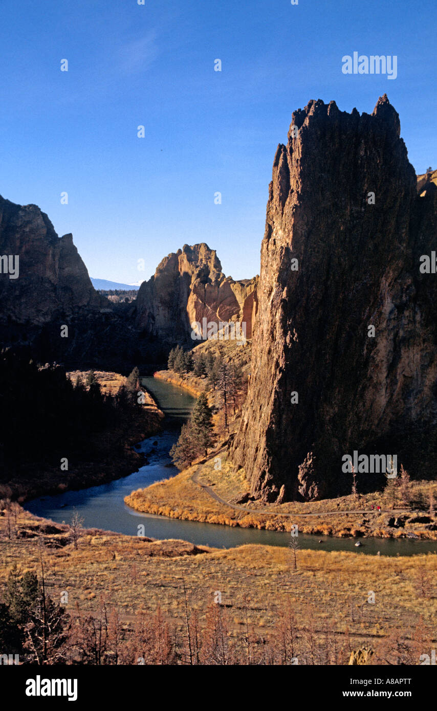 SMITH ROCK STATE PARK is known for its fantastic ROCK CLIMBING terrain ...